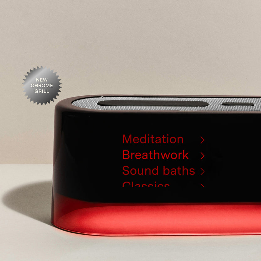 Red Shell Loftie Clock