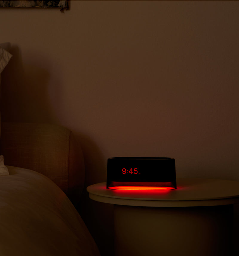 Red Shell Loftie Clock