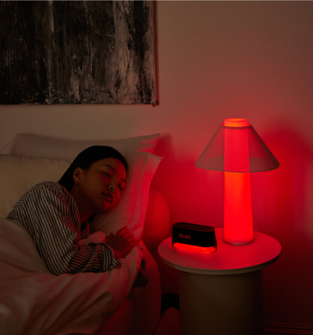 Red Shell Loftie Clock