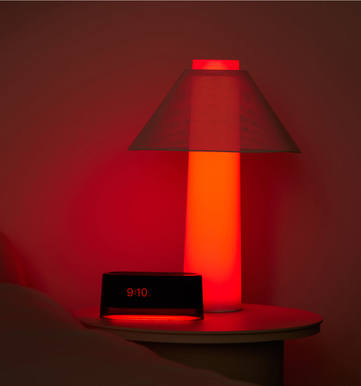 Red Shell Loftie Clock