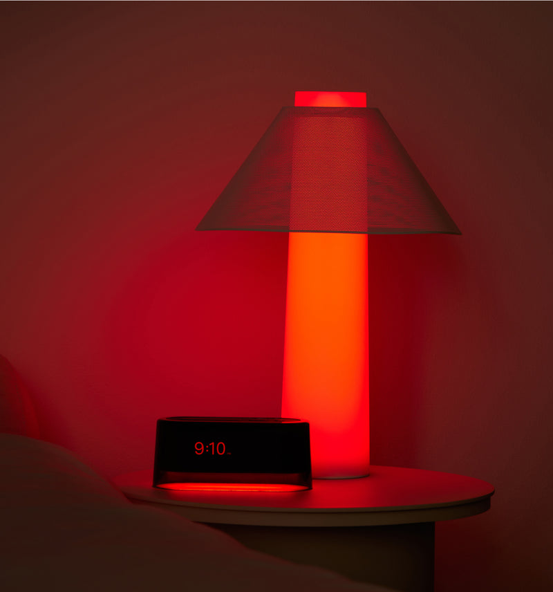 Red Shell Loftie Clock